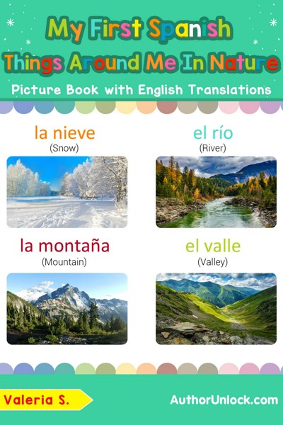 Smashwords – My First Spanish Things Around Me in Nature Picture Book ...
