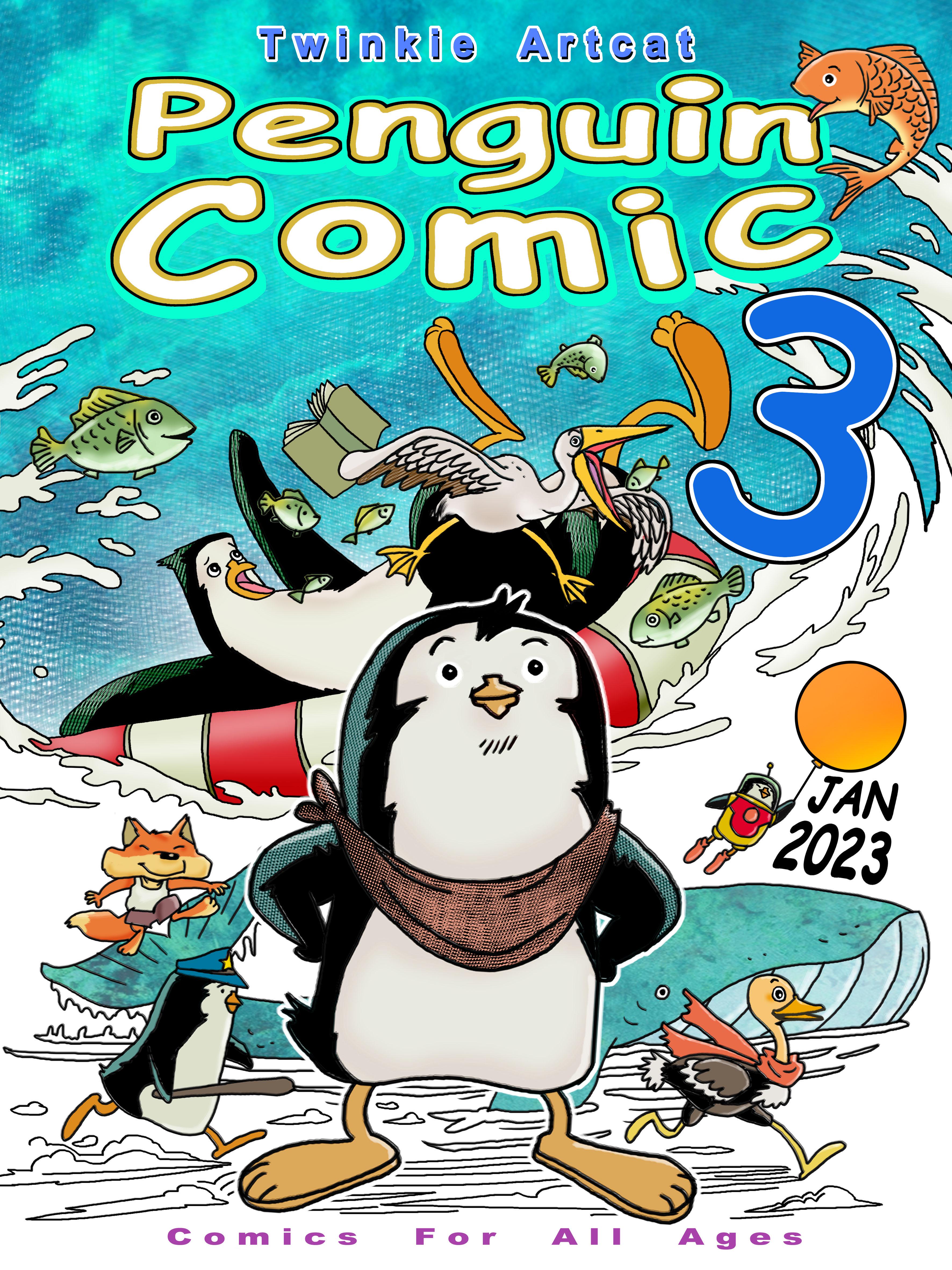 Smashwords – Penguin Comic 3 – a book by Twinkie Artcat