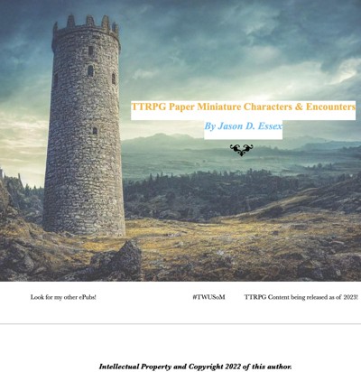 Smashwords – TTRPG Paper Miniature Characters & Encounters. A Third ...