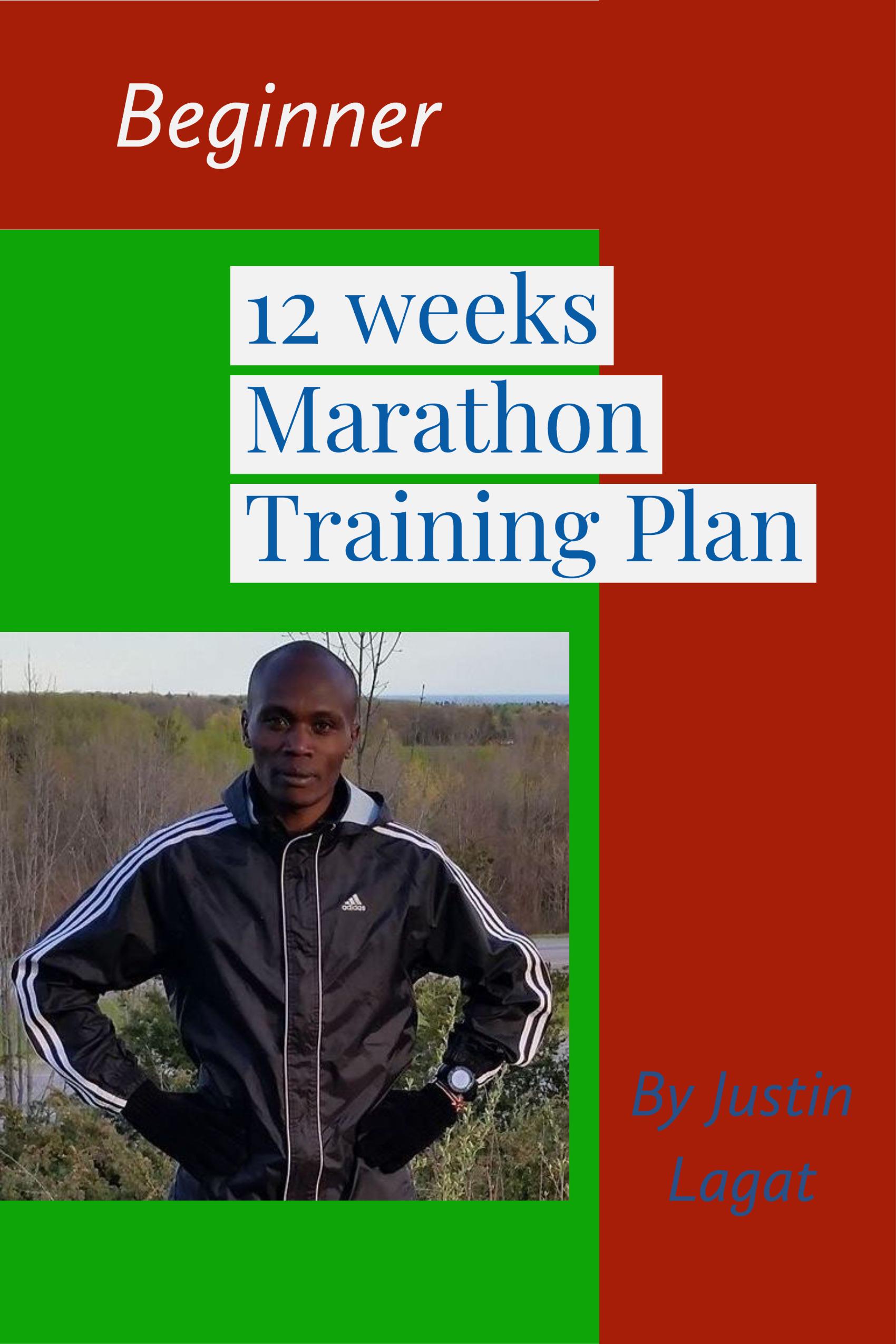 Smashwords – Beginner 12 Weeks Marathon Training Plan – a book by ...