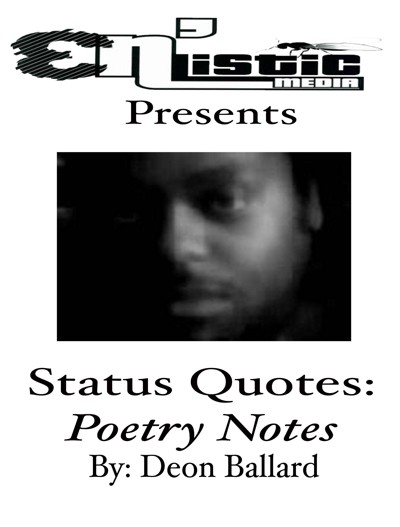 Smashwords – Status Quotes: Poetry Notes – a book by Deon Ballard
