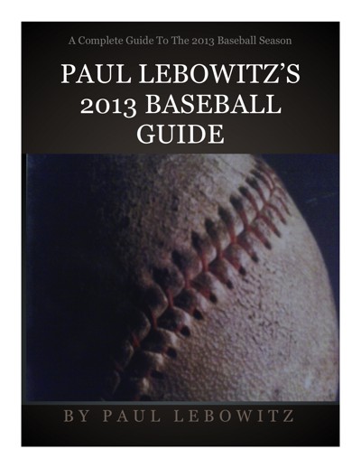 Smashwords – Paul Lebowitz's 2013 Baseball Guide – a book by Paul Lebowitz