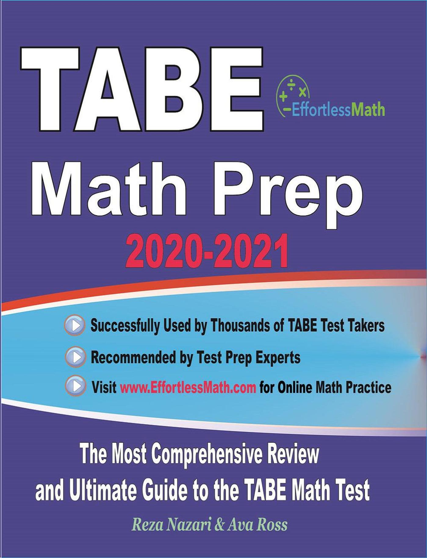 Smashwords – TABE Math Prep 2020-2021: The Most Comprehensive Review ...