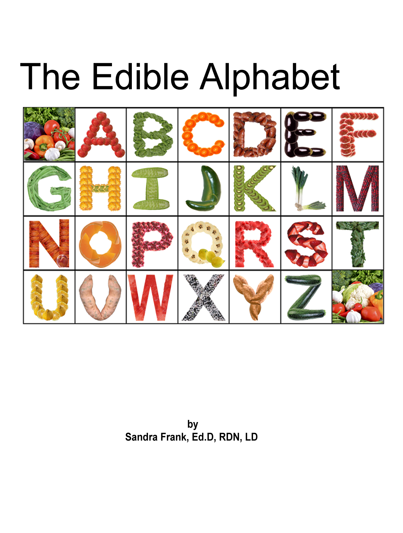 Smashwords – The Edible Alphabet – a book by Sandra Frank, Ed.D, RDN, LD
