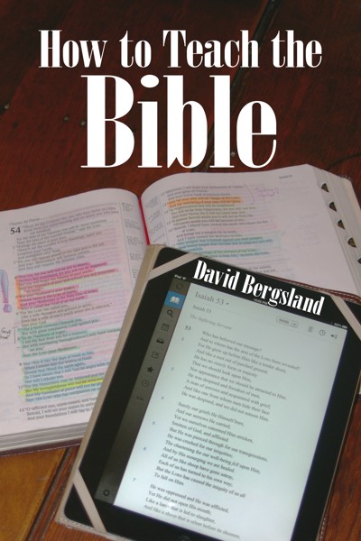Smashwords – How to Teach the Bible – a book by David Bergsland