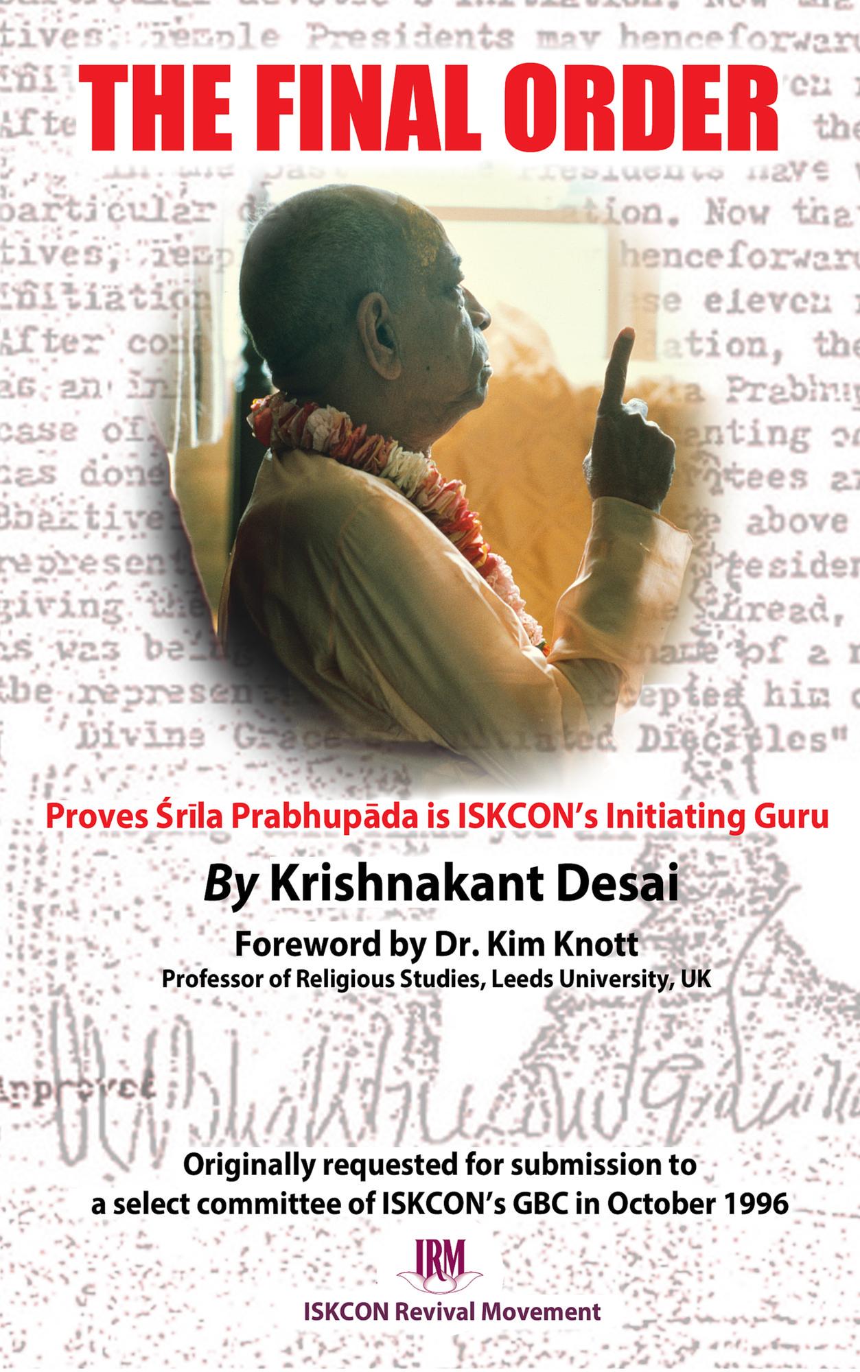 Smashwords – The Final Order – a book by Krishnakant Desai