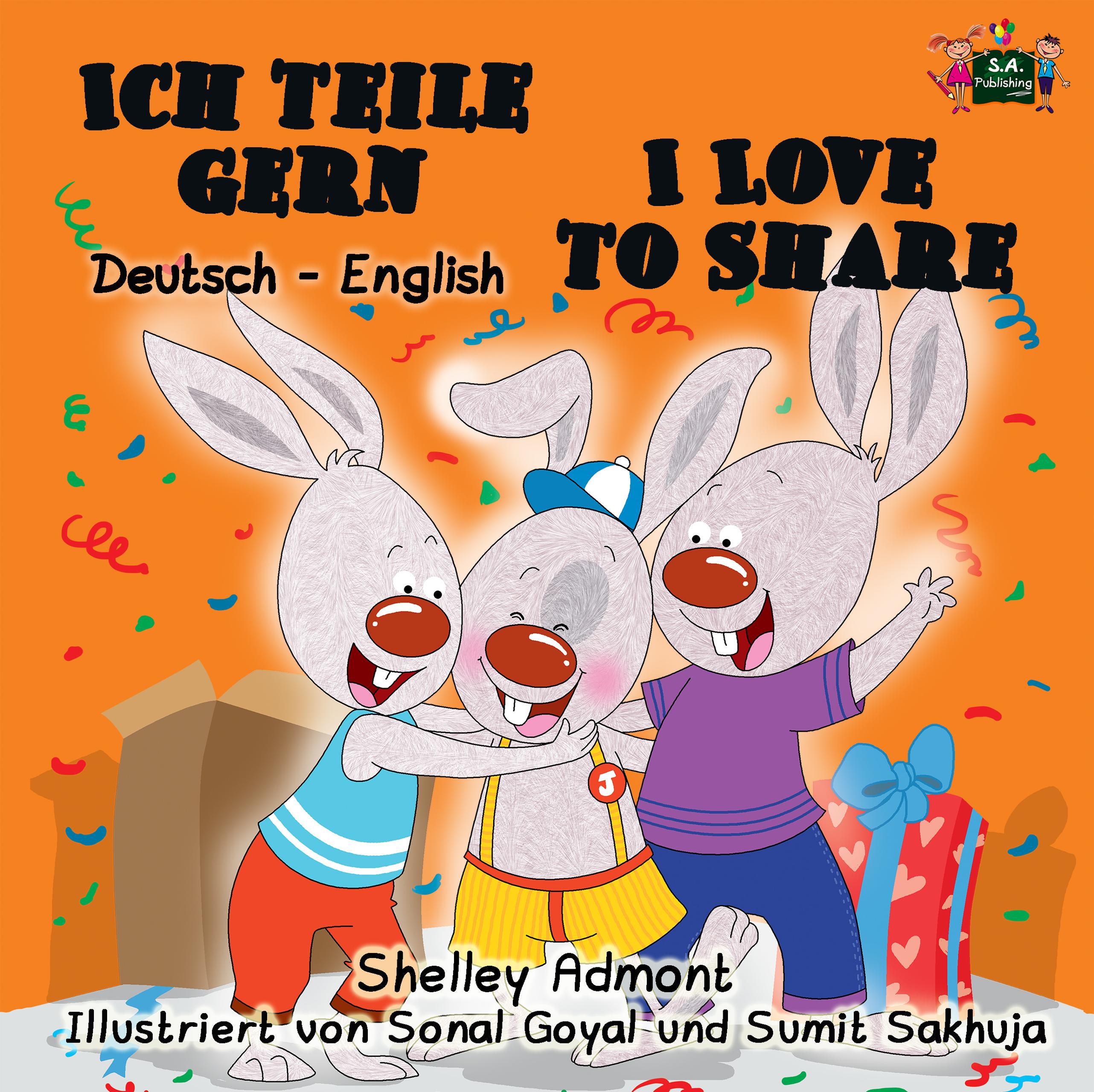 Smashwords – Ich teile gern I Love to Share (Bilingual German Children ...