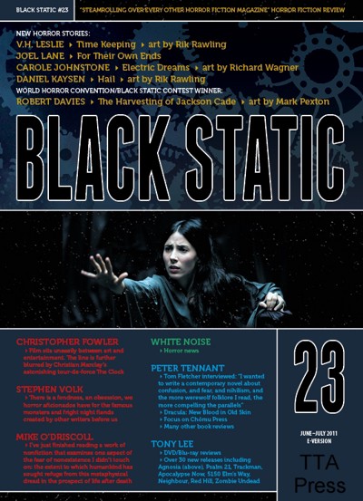 Smashwords – Black Static #23 Horror Magazine – a book by TTA Press