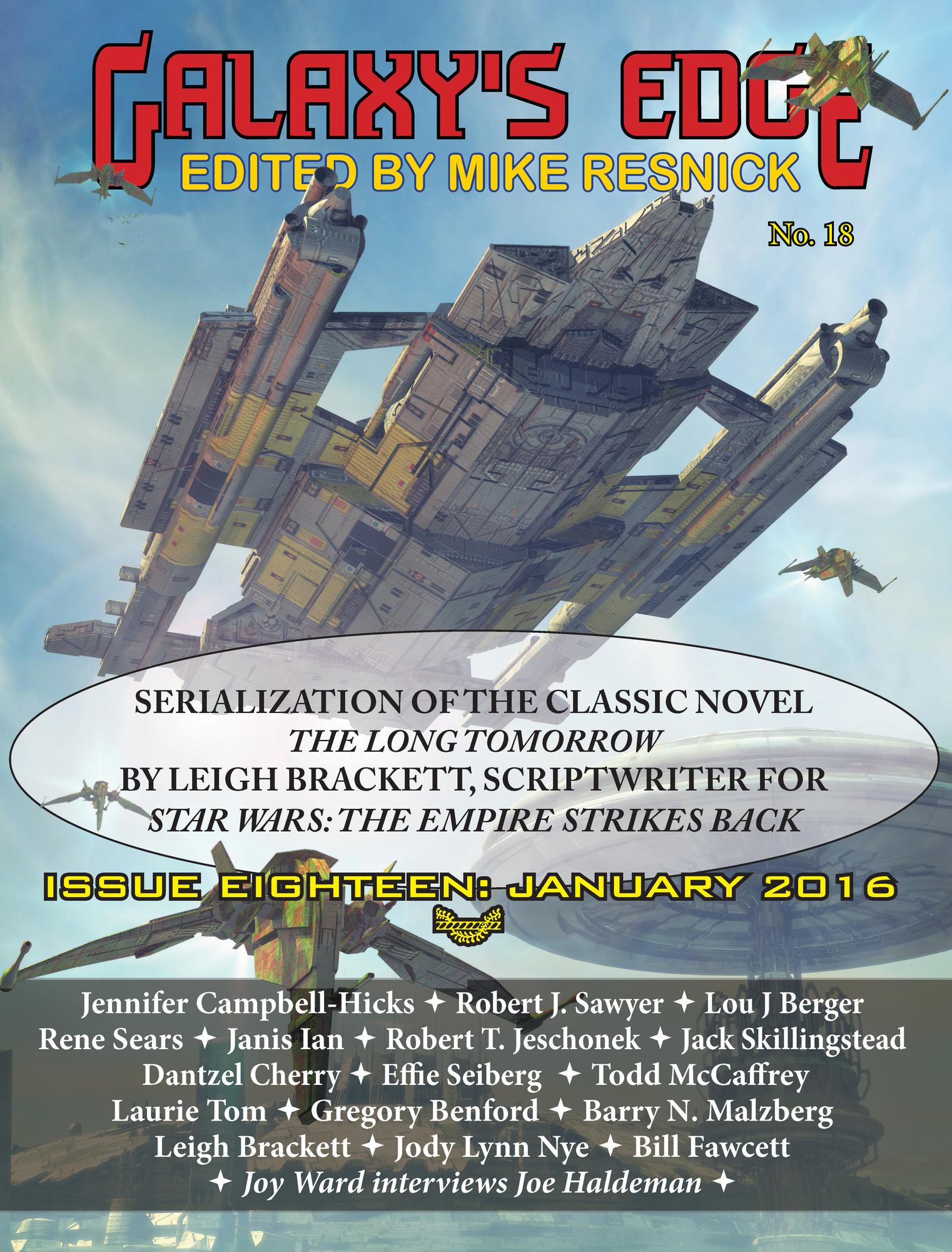 Smashwords – Galaxy's Edge Magazine: Issue 18, January 2016 - Featuring ...