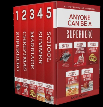 Smashwords – Anyone Can Be A Superhero series box set – a book by Laura Domino