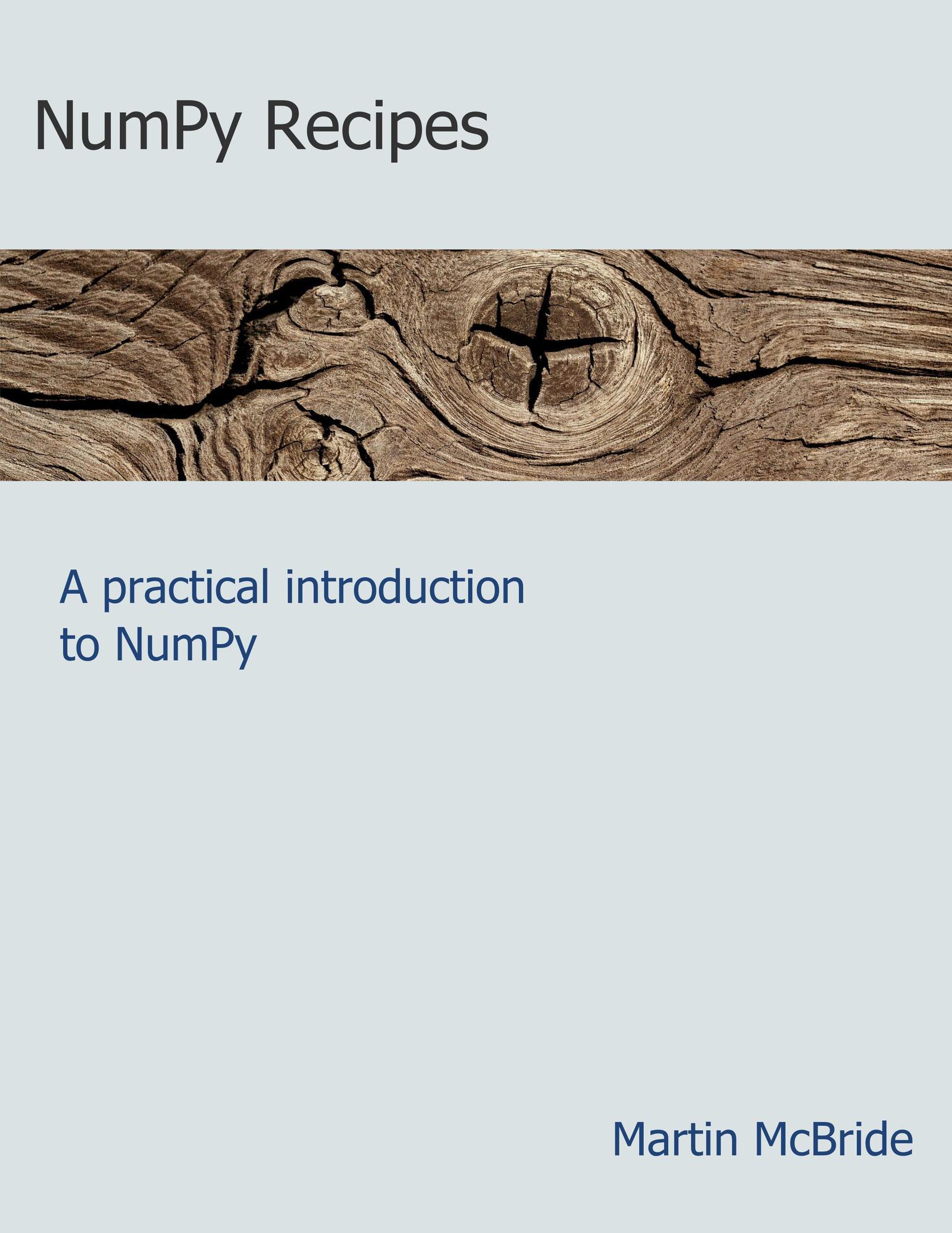 Smashwords – NumPy Recipes – a book by Martin McBride
