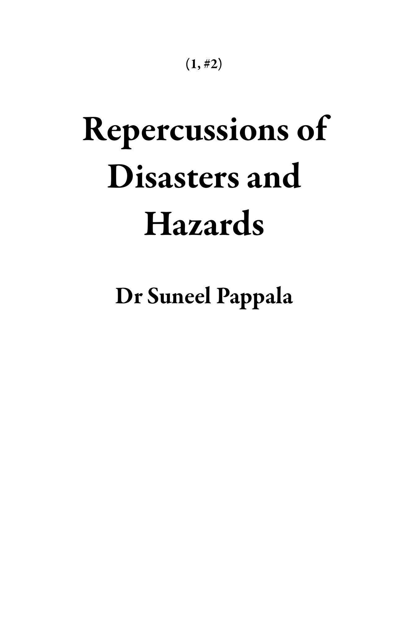 Smashwords – Repercussions of Disasters and Hazards – a book by Suneel ...