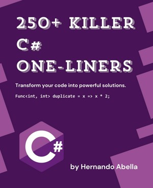 Smashwords – 250+ Killer C# One-Liners