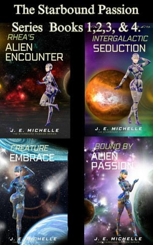 Smashwords – The Starbound Passion Series Books 1, 2, 3, & 4.