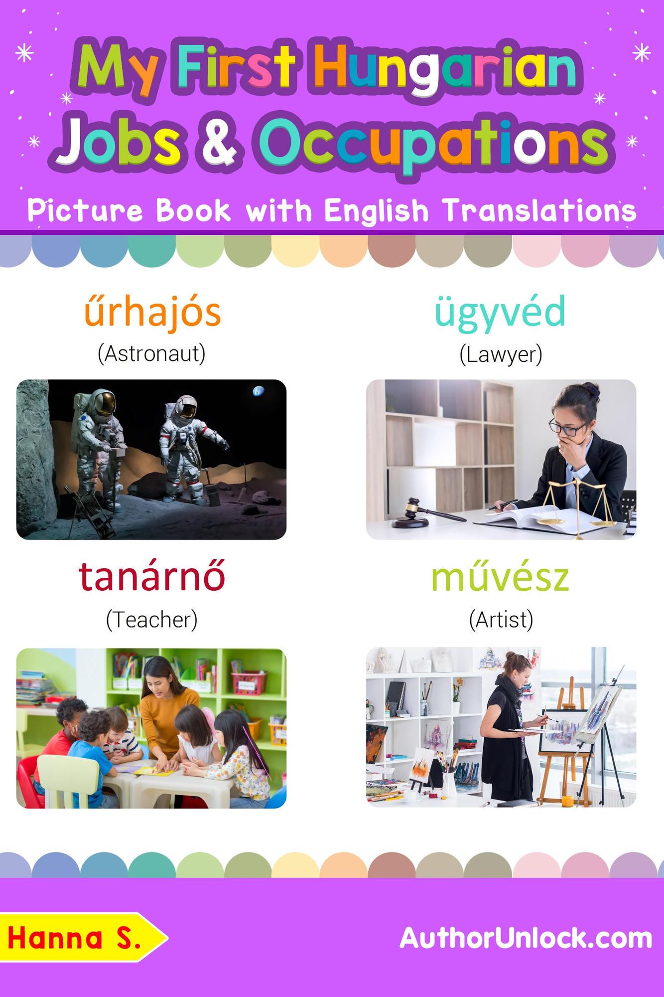 Smashwords – My First Hungarian Jobs and Occupations Picture Book with ...