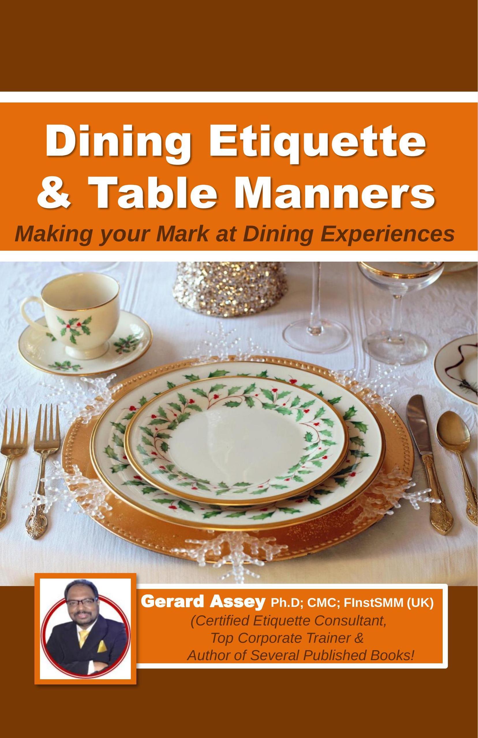 Smashwords – Dining Etiquette & Table Manners – a book by GERARD ASSEY