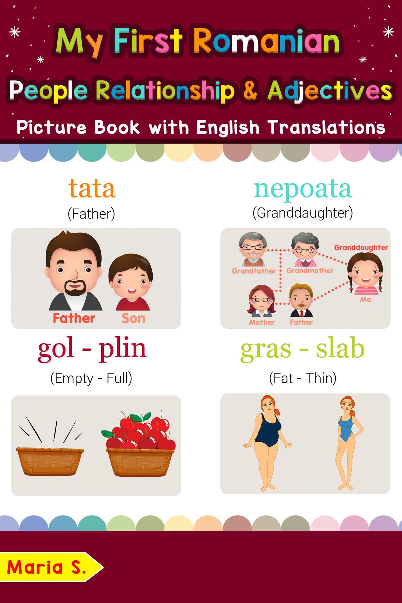 Smashwords – My First Romanian People, Relationships & Adjectives ...
