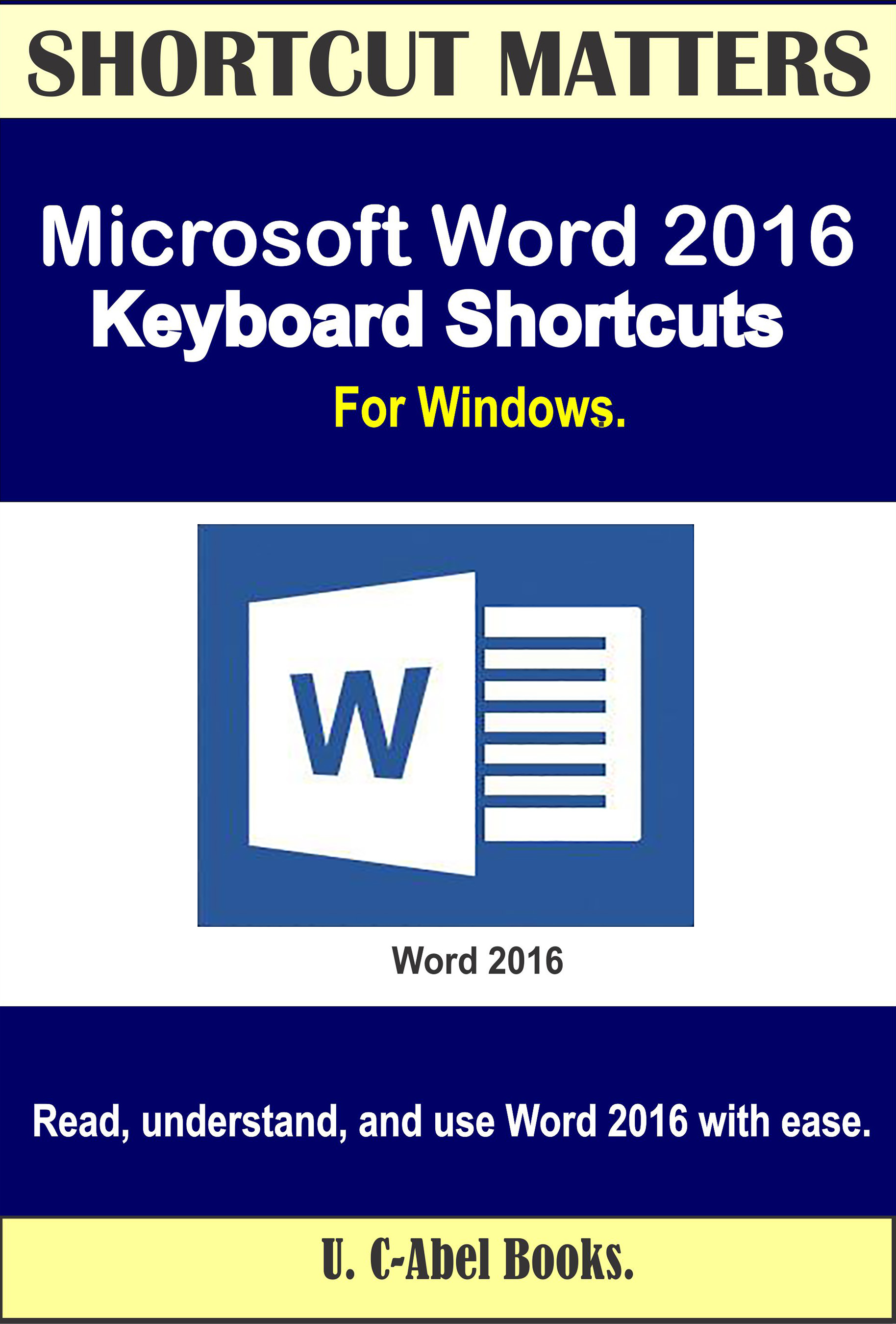 Microsoft Word 2016 Book Templates - Free Word Template