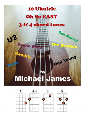 Smashwords – 10 Ukulele Oh So EASY 3 & 4 chord tunes