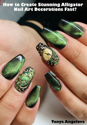 Smashwords – How to Create Stunning Alligator Nail Art Decorations Fast?