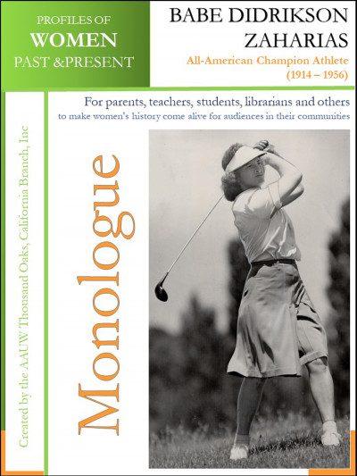 Smashwords – Profiles of Women Past & Present - Babe Didrikson Zaharias ...