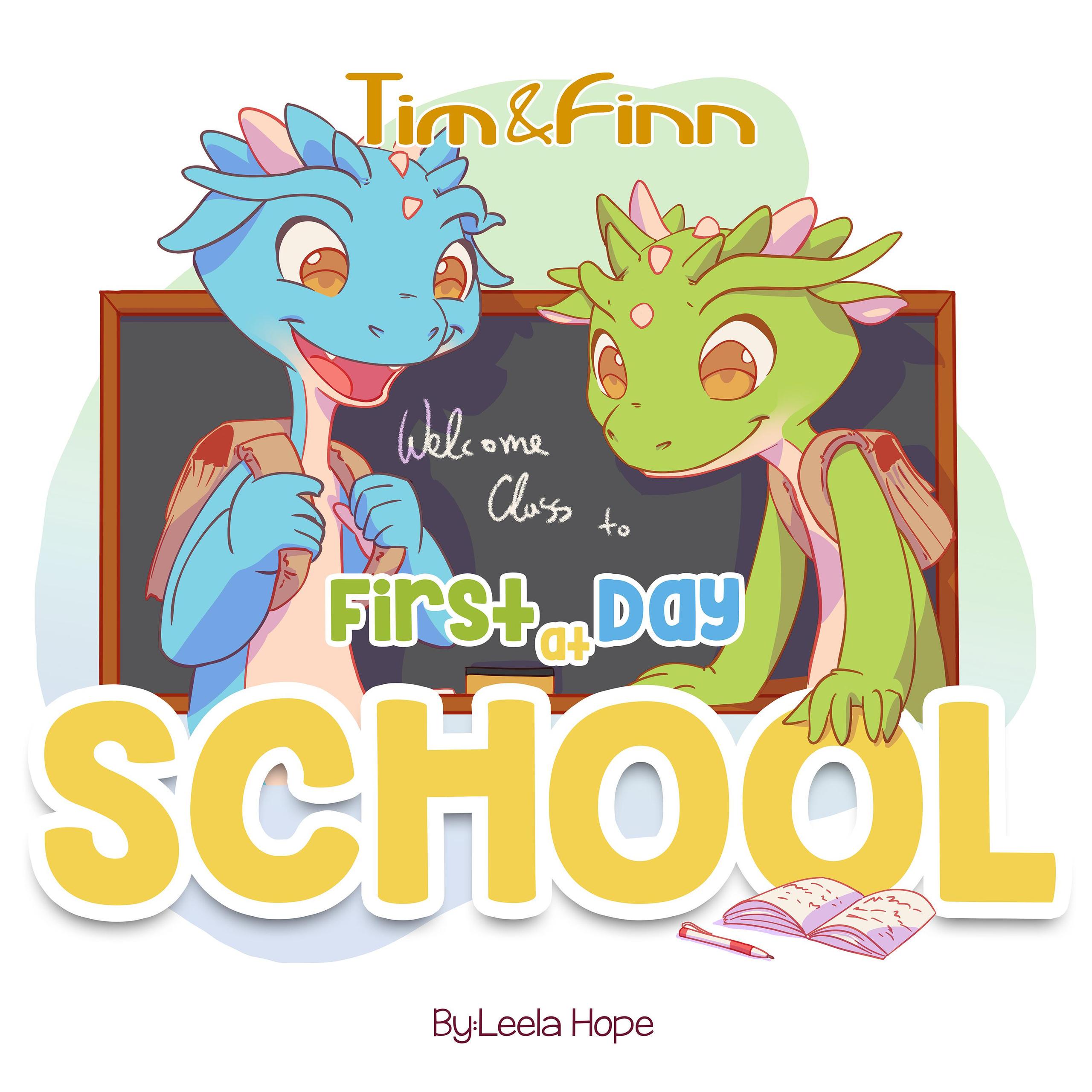 Smashwords – Tim and Finn the Dragon Twins - First Day of School – a ...