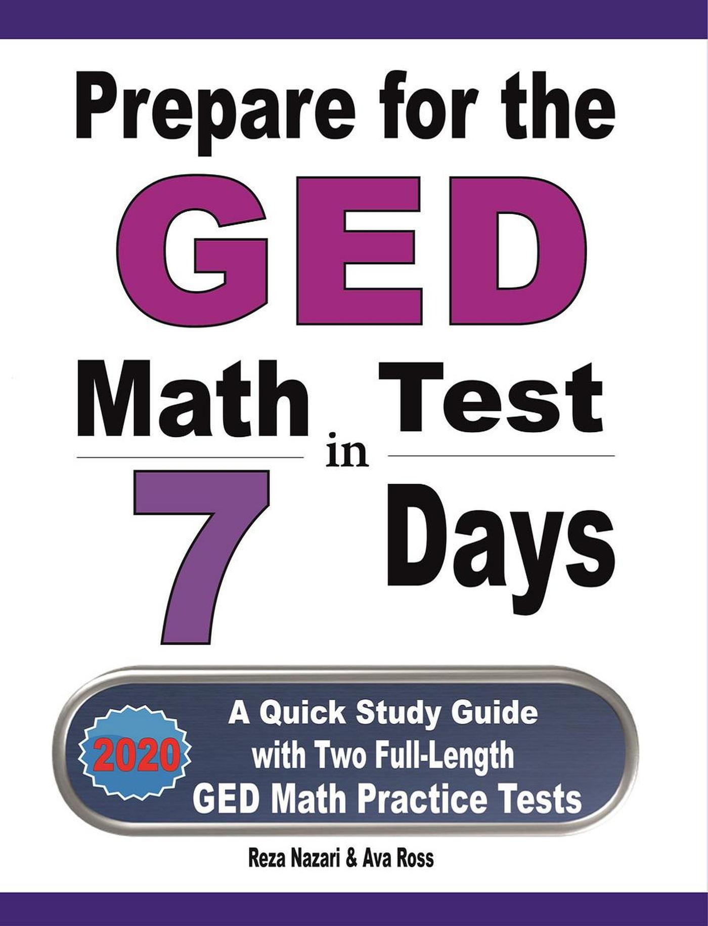Smashwords – Prepare for the GED Math Test in 7 Days: A Quick Study ...