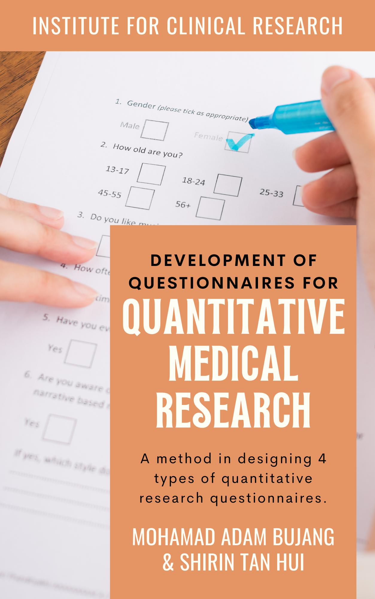 Smashwords – Development of Questionnaires for Quantitative Medical ...