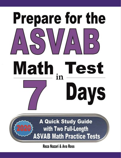 Smashwords – Prepare for the ASVAB Math Test in 7 Days: A Quick Study ...