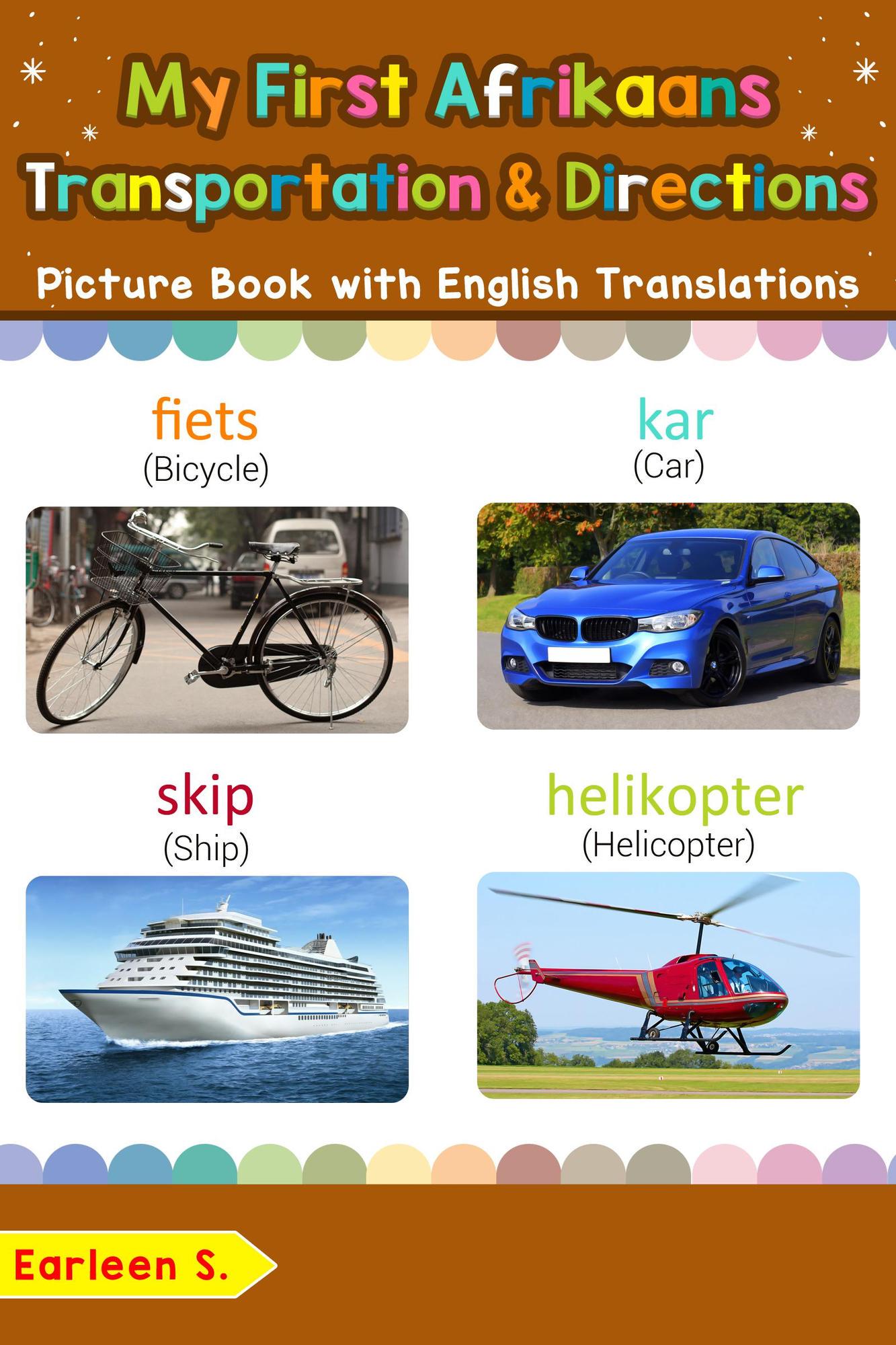 Smashwords – My First Afrikaans Transportation & Directions Picture ...