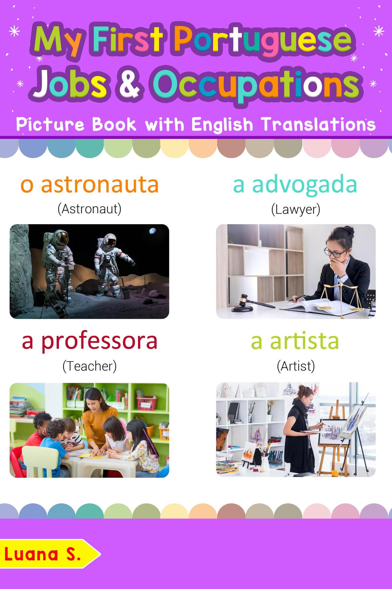 Smashwords – My First Portuguese Jobs and Occupations Picture Book with ...