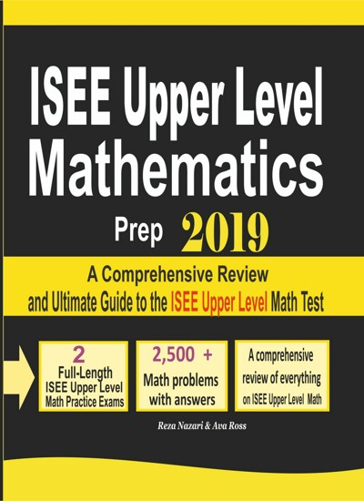 Smashwords – ISEE Upper Level Mathematics Prep 2019: A Comprehensive ...