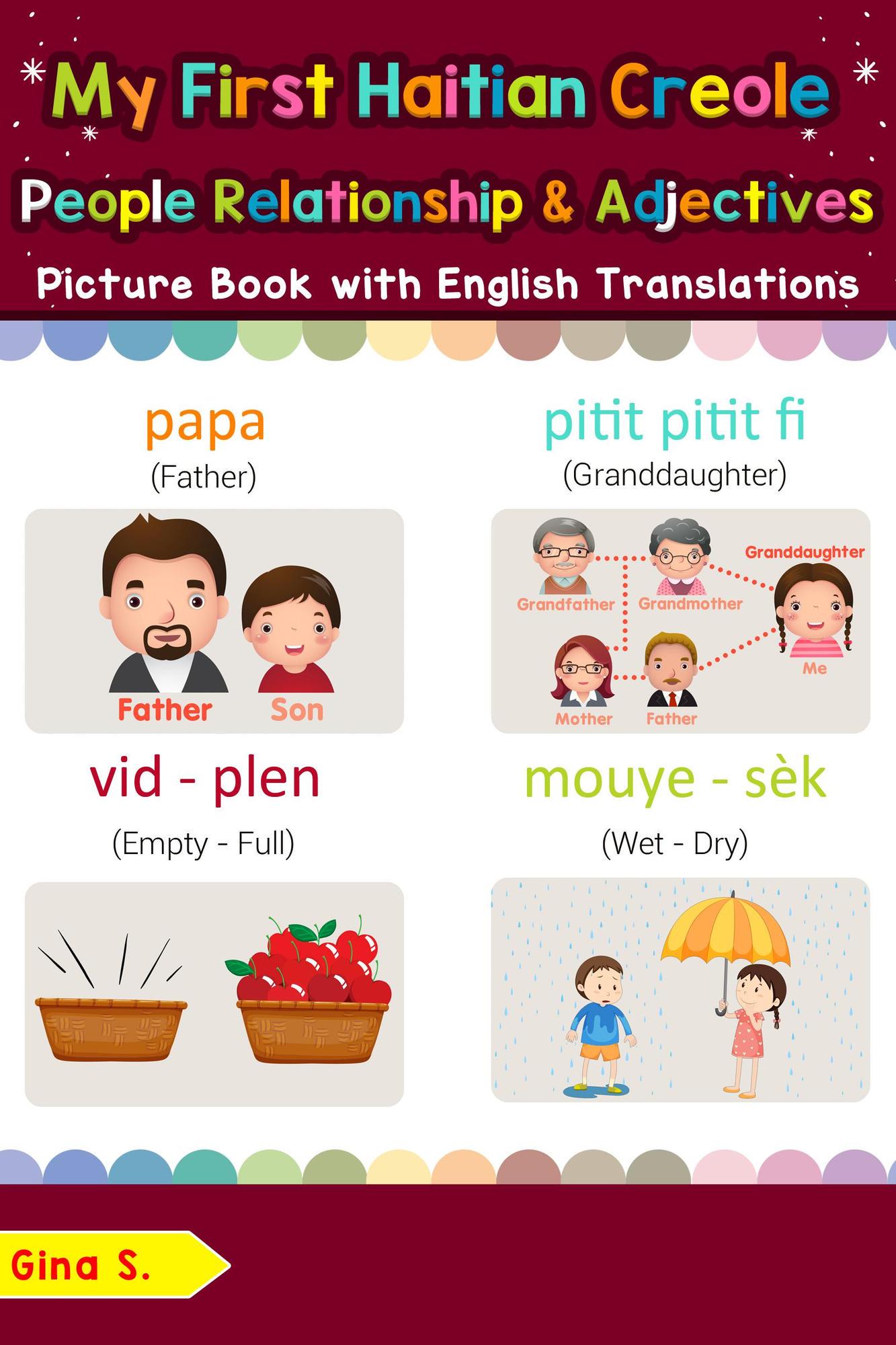 Smashwords – My First Haitian Creole People, Relationships & Adjectives ...