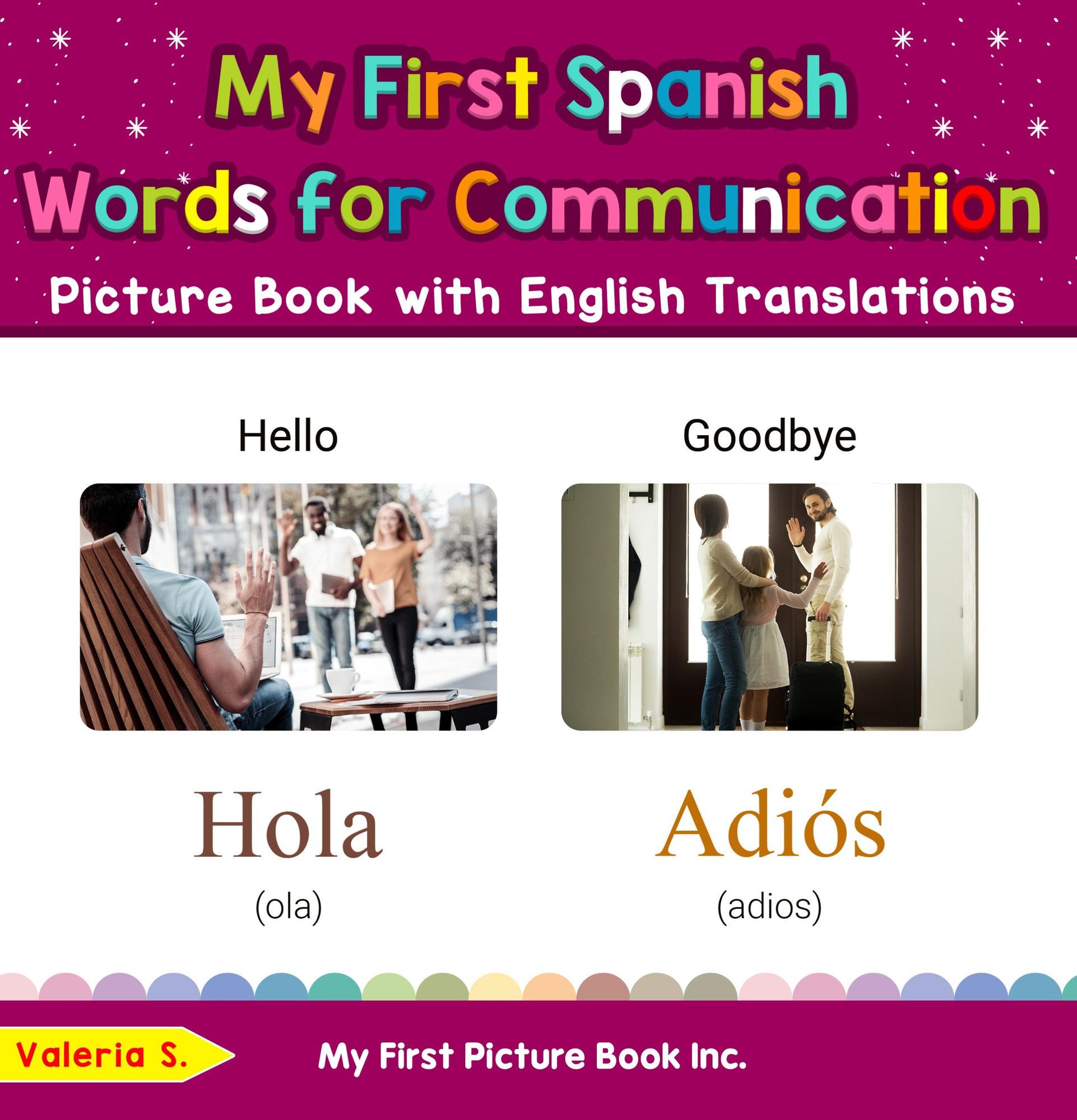 Smashwords – My First Spanish Words for Communication Picture Book with ...