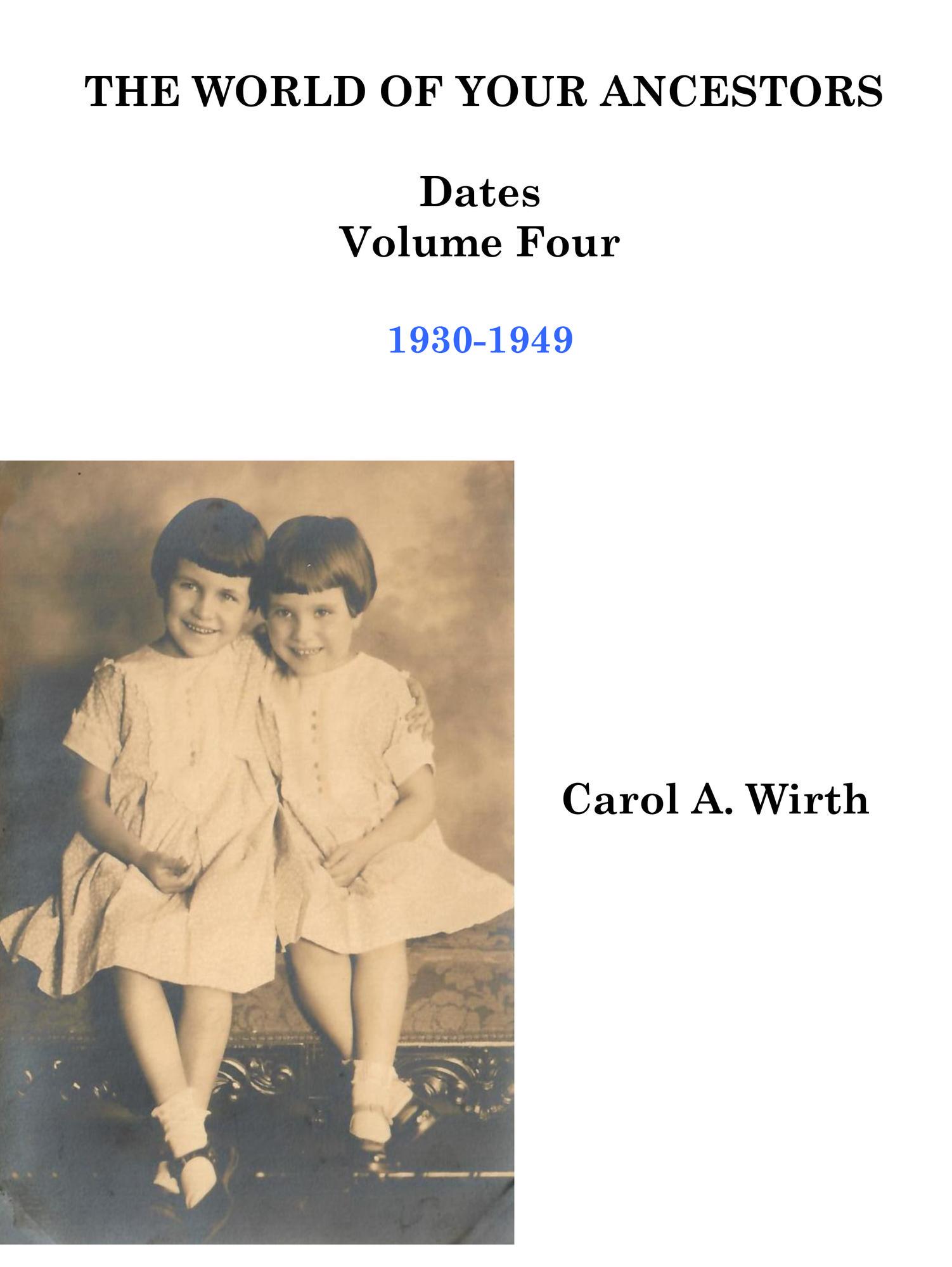 Smashwords – The World of Your Ancestors - Dates - 1930-1949 – a book ...